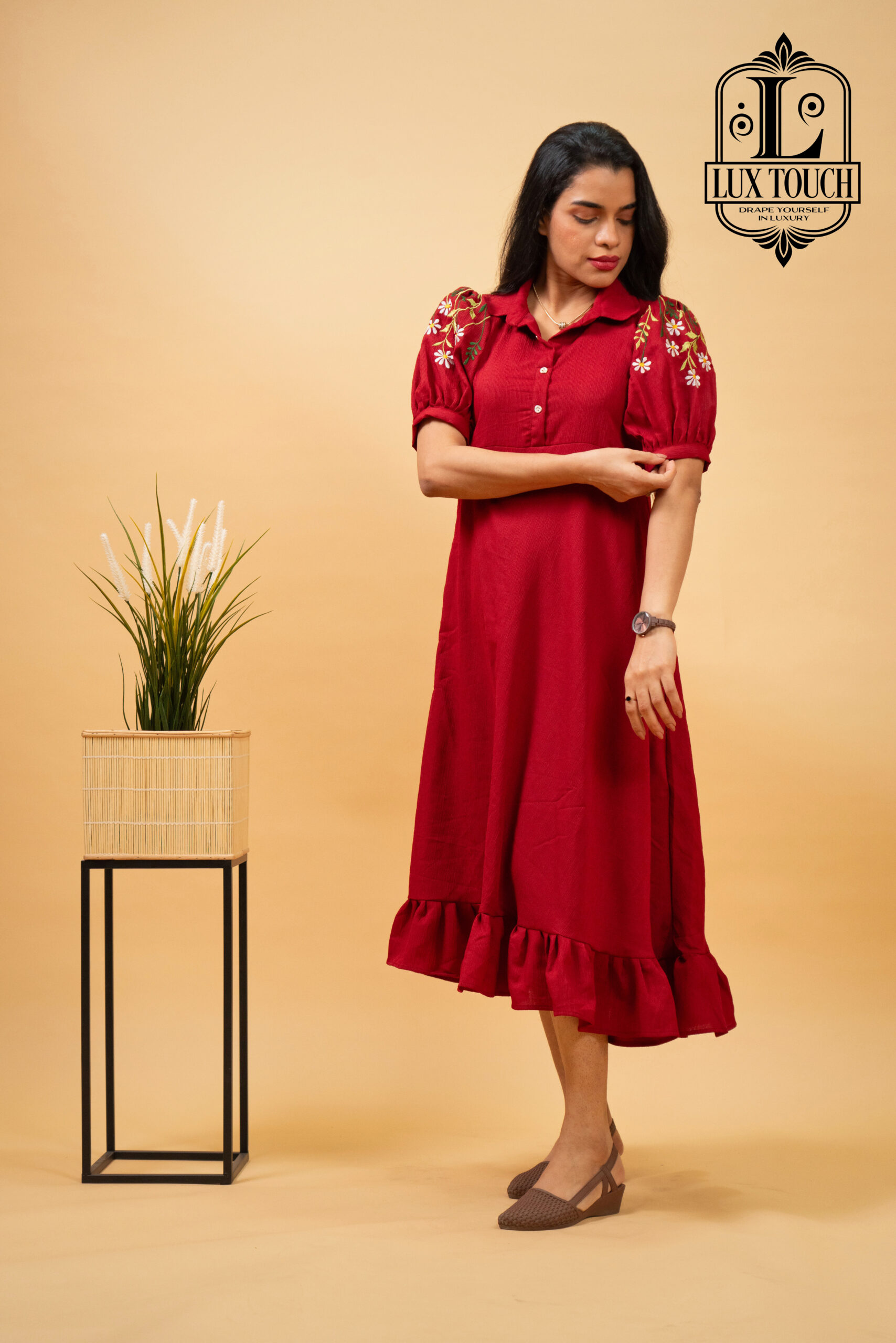 HAND EMROIDERED FROCK – luxtouch